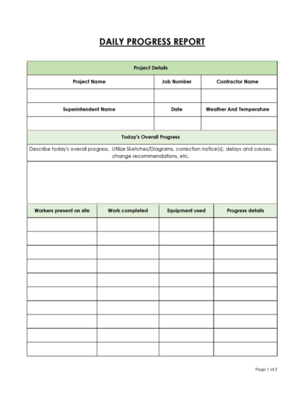 14 Free Project Status Report Templates