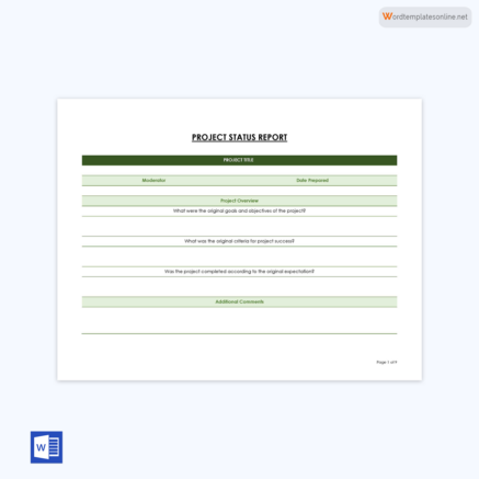 14 Free Project Status Report Templates