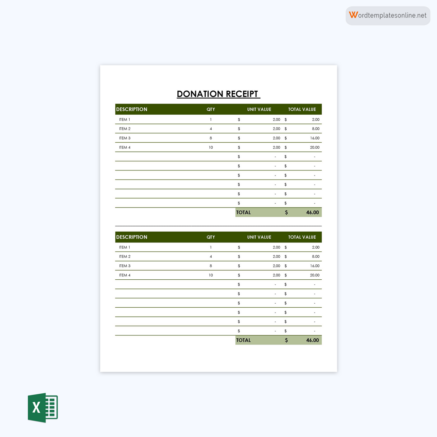 Receipt Book Templates (Word, Excel) - How to Fill Out