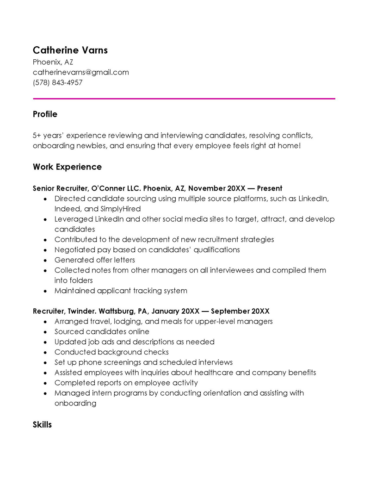 Reverse Chronological Resume Explained (Free Templates)