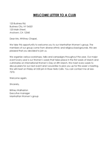 20 New Employees Welcome Letters (With Templates)