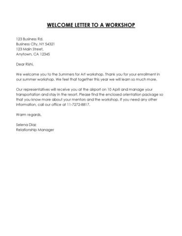 20 New Employees Welcome Letters (With Templates)