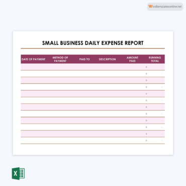 22 Free Expenses Report Templates (Excel, Word)