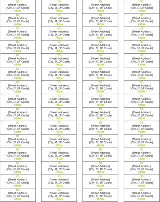 Free Mailing Label Templates (Size Guide) - Word | PDF