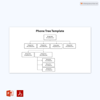 10 Free Phone Tree Templates (Word, PowerPoint)