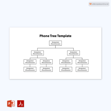 10 Free Phone Tree Templates (Word, PowerPoint)