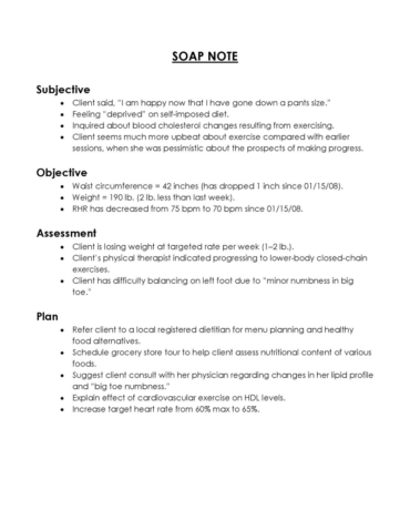 28 Best Soap Note Examples | Free Templates