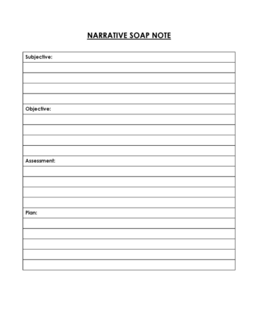 28 Best Soap Note Examples | Free Templates