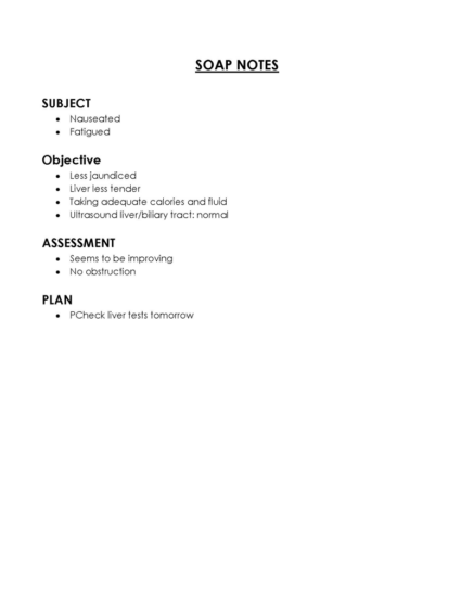 28 Best Soap Note Examples | Free Templates