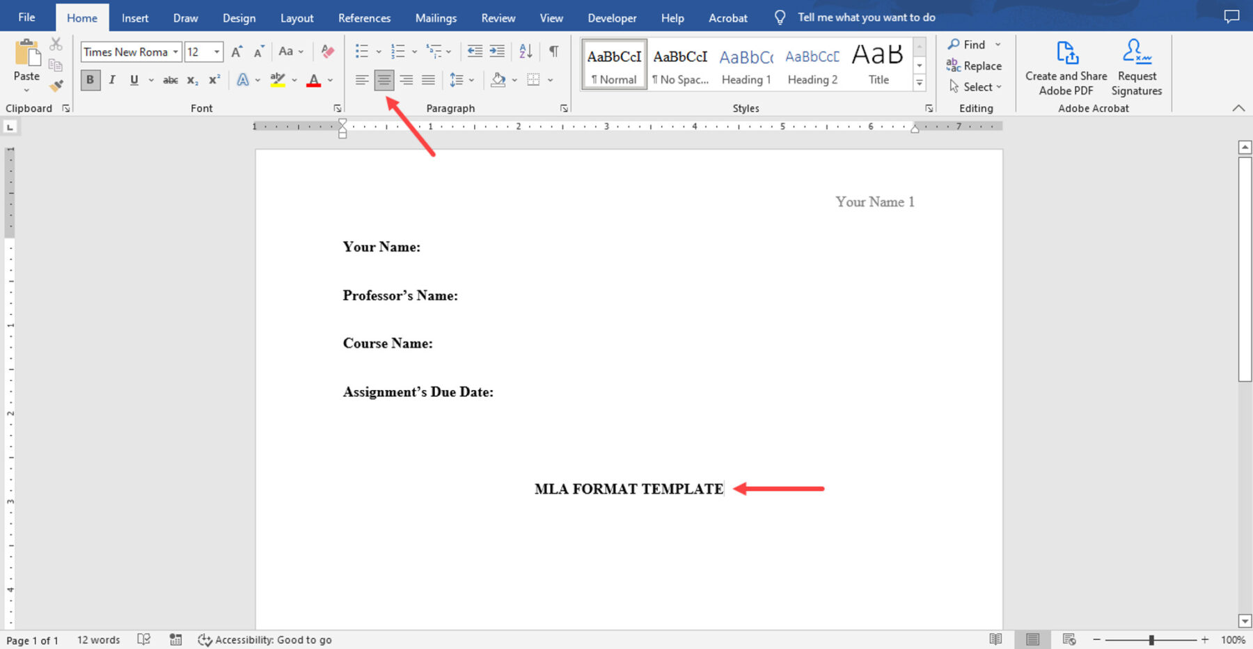 Mla Style Format Guidelines Examples And Templates