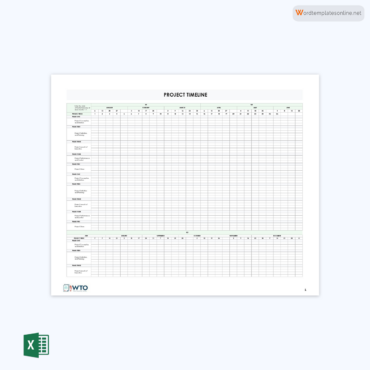 12 Free Project Timeline Templates (Excel)