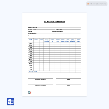 40 Free Time Log Templates (Hourly, Daily) - Word, Excel
