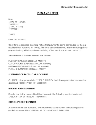 32 Perfect Demand Letter Templates