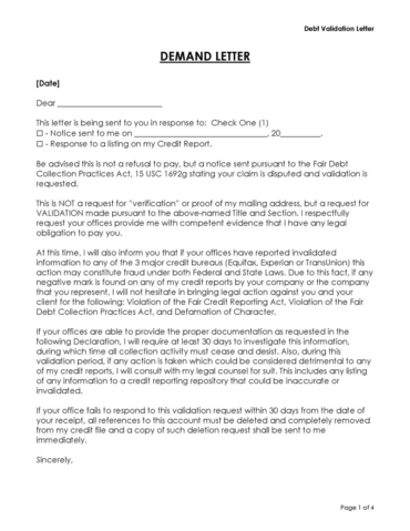 32 Perfect Demand Letter Templates
