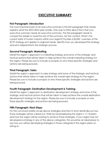 35 Free Executive Summary Templates and Examples