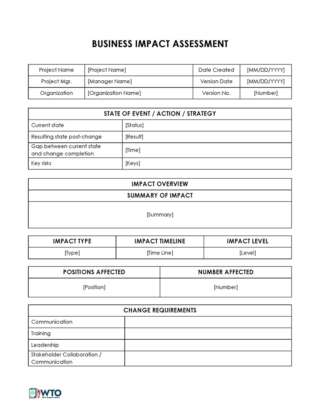 Free Business Impact Analysis (BIA) Templates