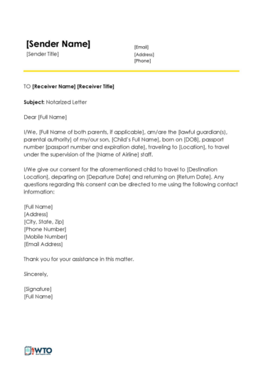 Free Notarized Letter Templates & Samples (Writing Tips)