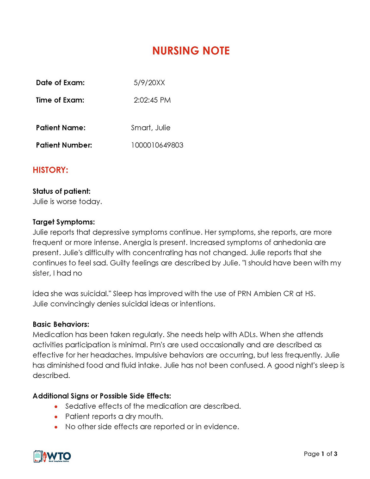 Nursing Notes: How to Write (10 Best Examples)