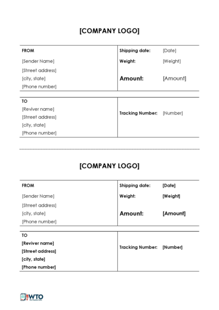 38 Free Shipping Label Templates - Easy to Edit & Print