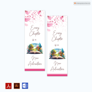 12 Free Bookmark Templates (Printable, Customizable)