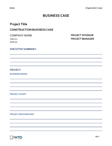 8 Free Business Case Templates