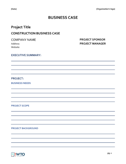 8 Free Business Case Templates