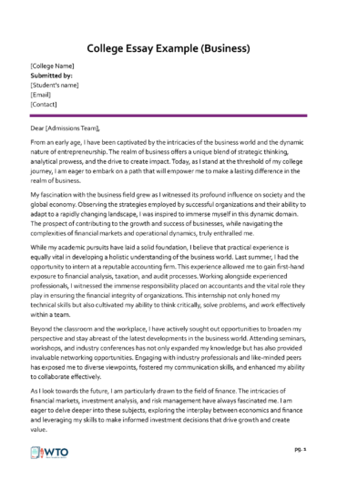 How to Outline Your College Application Essay | Examples