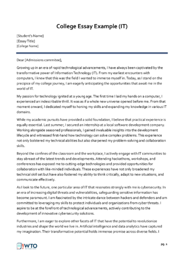 How to Outline Your College Application Essay | Examples