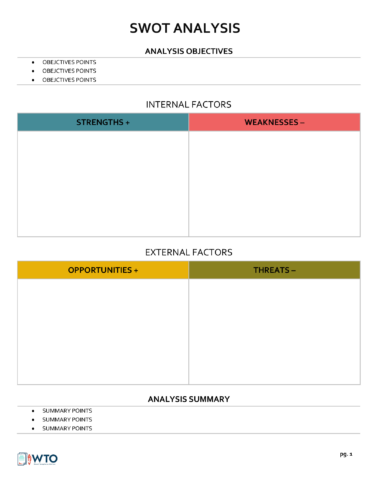 10 Free SWOT Analysis Templates (Word, Excel, PPT)