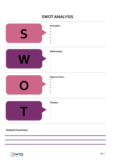 10 Free SWOT Analysis Templates (Word, Excel, PPT)