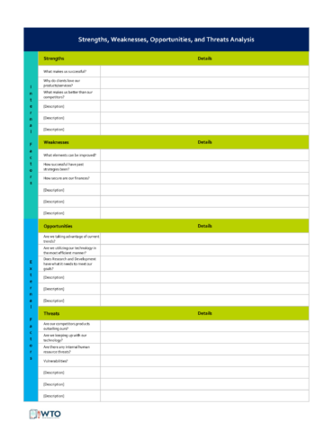 10 Free SWOT Analysis Templates (Word, Excel, PPT)