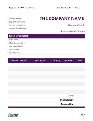 Free Tree Trimming Estimate Templates (Word, Excel)