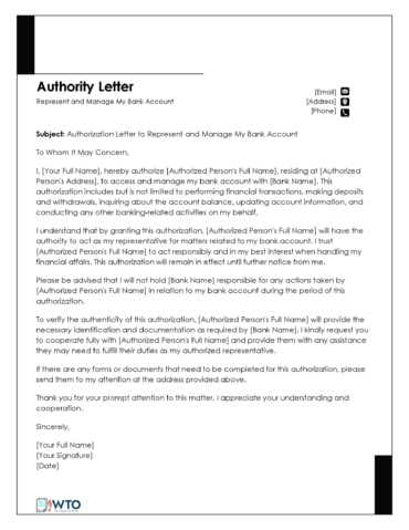 Letter of Authorization to Represent: How to Write (Samples)