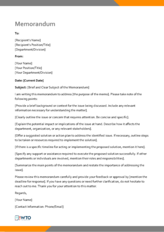 10 Free Memo Design and Layout Templates