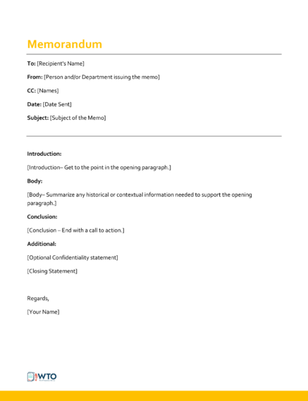 10 Free Memo Design and Layout Templates