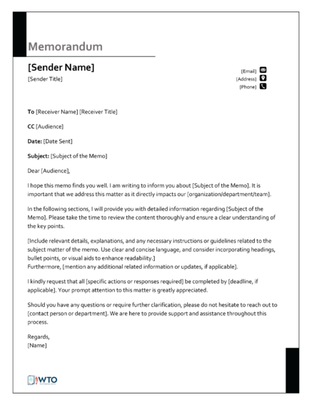 10 Free Memo Design and Layout Templates