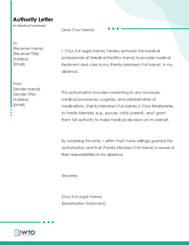 Sample Notarized Letter of Authorization (How to Write)