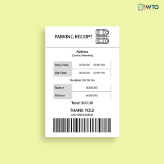 12 Free Parking Receipt Templates