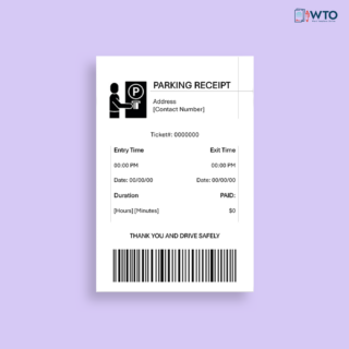 12 Free Parking Receipt Templates