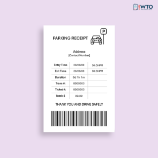 12 Free Parking Receipt Templates