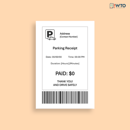 12 Free Parking Receipt Templates