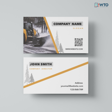 Snow Removal Business Cards (12 Free Templates)