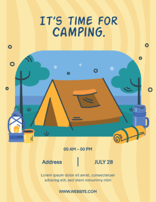 12 Free Summer Camp Flyer Templates - Editable