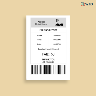 12 Free Parking Receipt Templates
