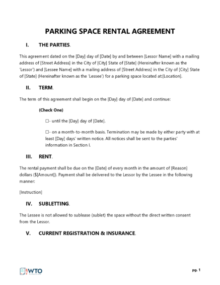 Free Rental Agreement Forms (14 Types)