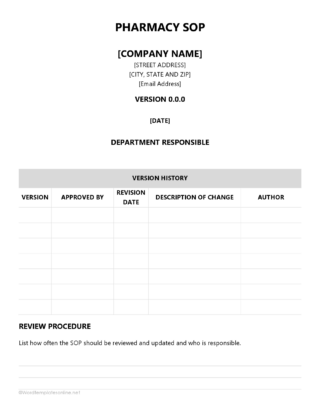 22 Best Standard Operating Procedure (SOP) Templates