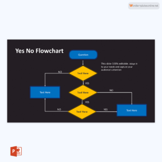 12 Free Yes No Flowchart Templates (PowerPoint)