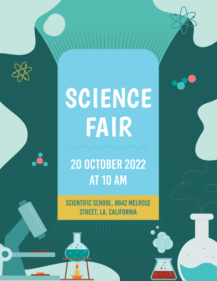 12 Free Science Fair Poster Templates