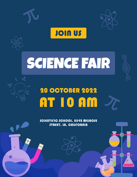 12 Free Science Fair Poster Templates