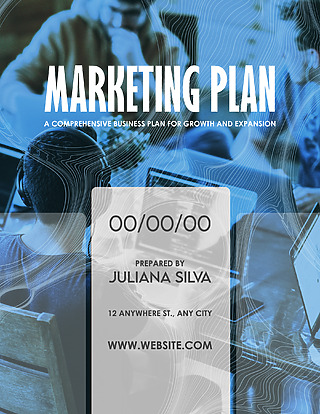 12 Free Marketing Plan Cover Page Templates